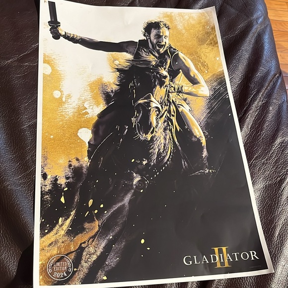 Gladiator | Accessories | Gladiator 2 2x18 Limited Movie Poster | Poshmark